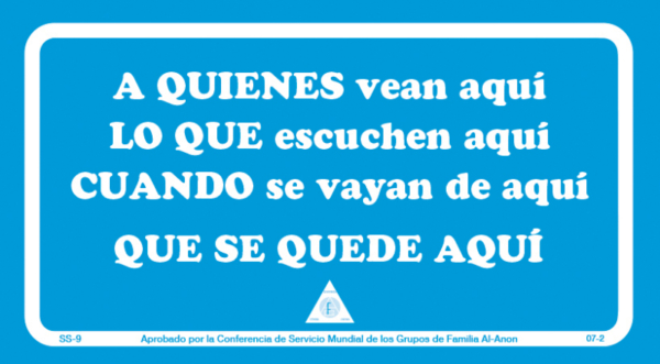 Bienvenidos recién llegados - Al-Anon Family Groups